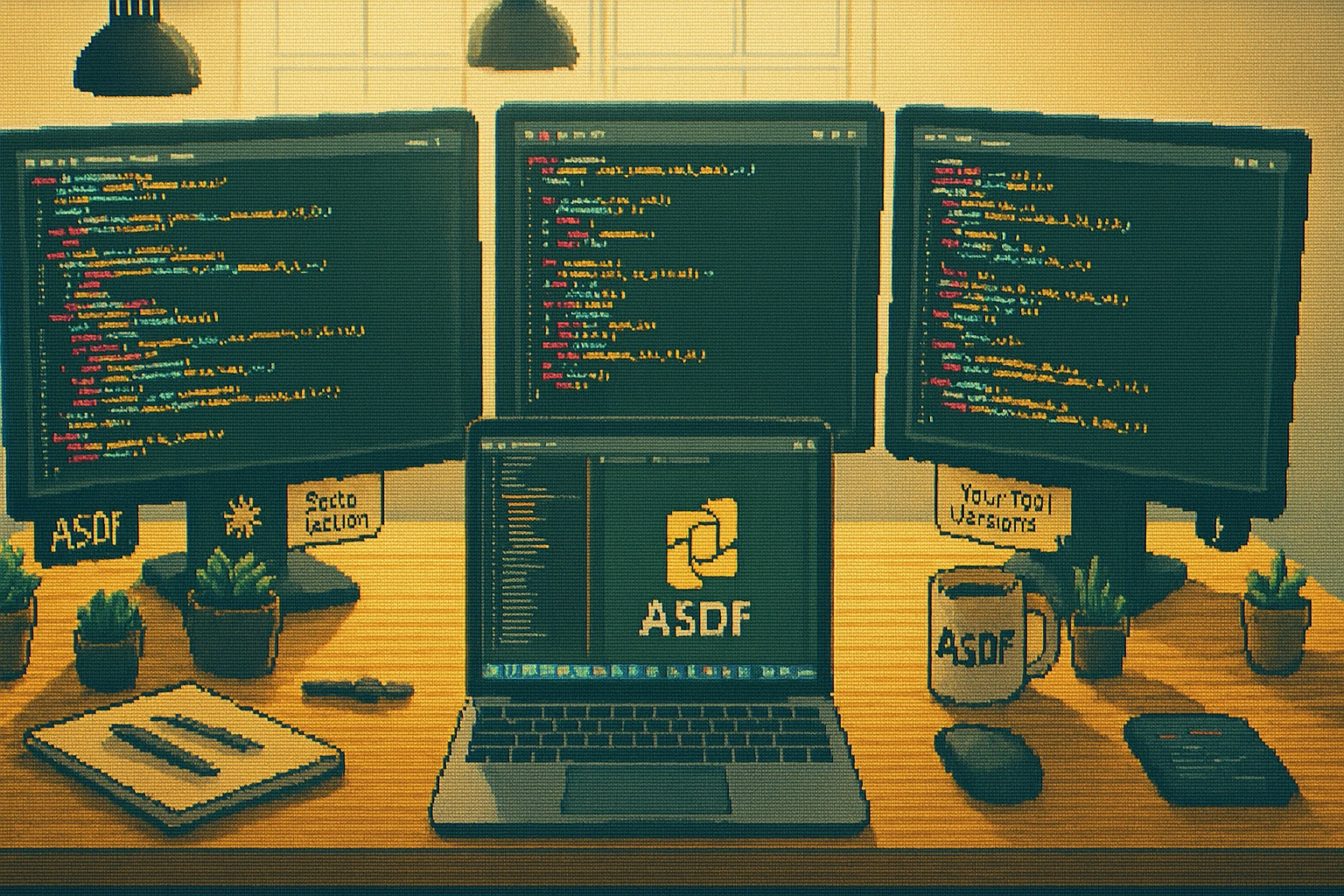 使用 asdf 工具有效管理 Elixir、Erlang、Python 和 Node.js 等多種程式語言的版本