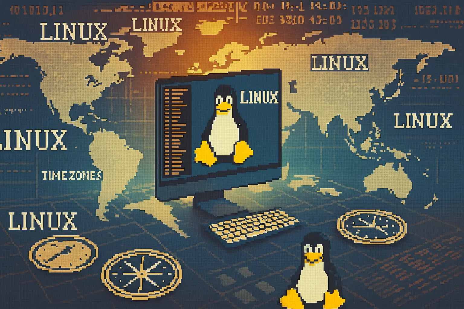如何調整 Linux 系統時區